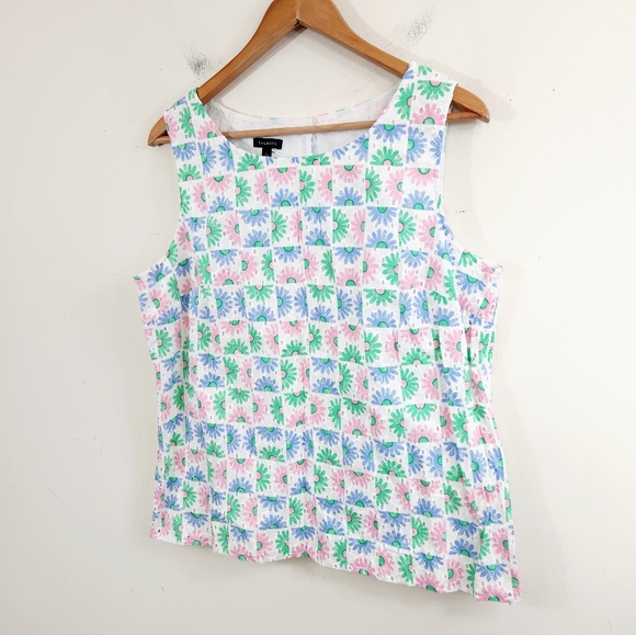 Talbots | Tops | Talbots Daisy Eyelet Top | Poshmark